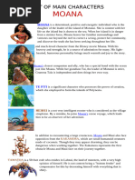 Moana (Story Structure Analysis) | PDF | Moana (2016 Film) | Maui