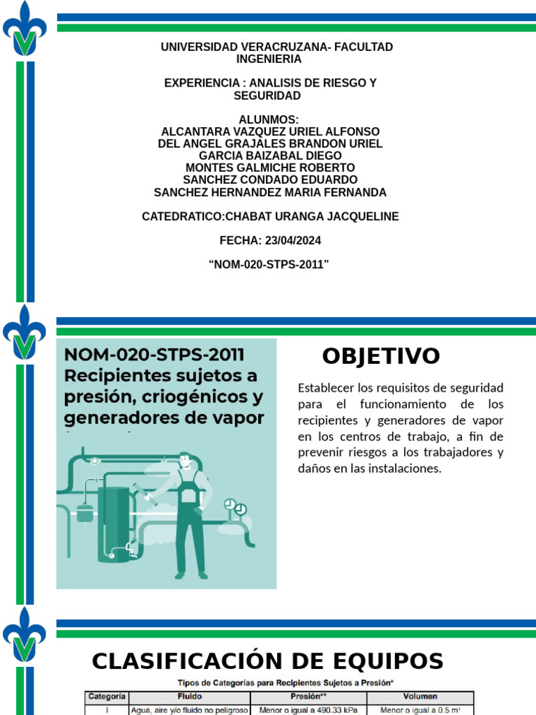 Nom 020 STPS 2011 | PDF | Presión