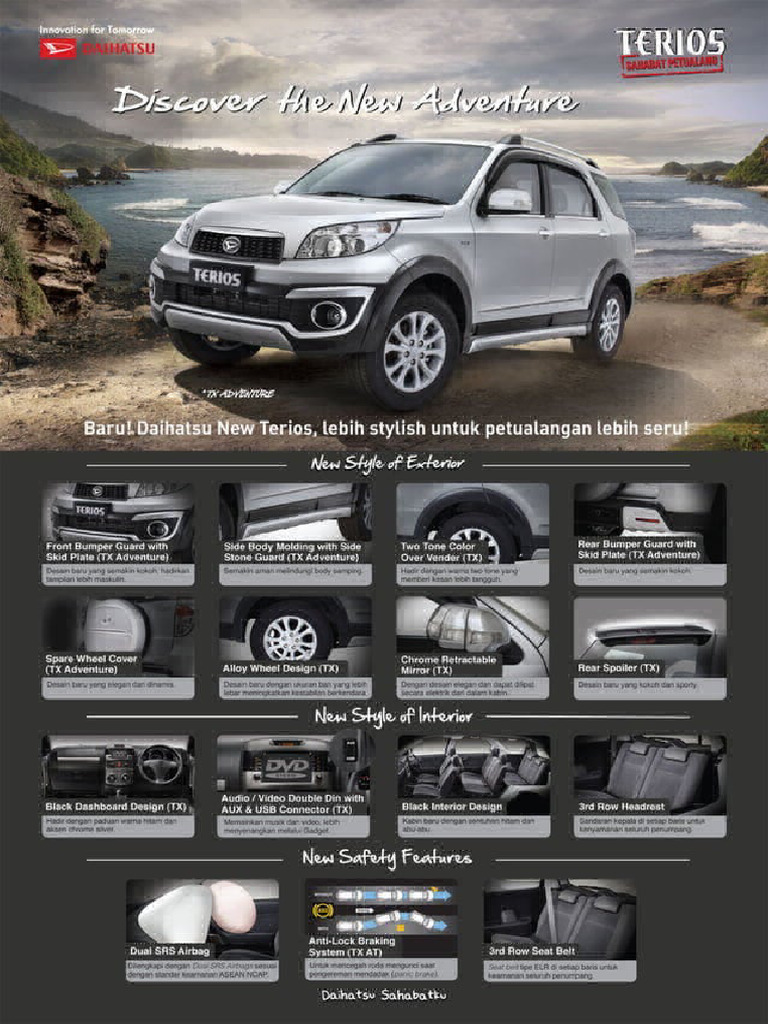 Opik074 Brosur Daihatsu Terios | PDF