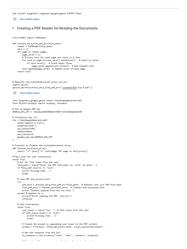 NLP Exp 9 Outputs | PDF | Computing | Human Communication