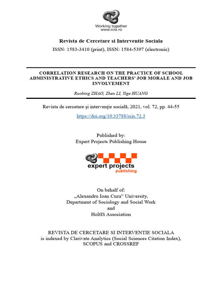 Correlation Research Pdf Validity Statistics Teachers