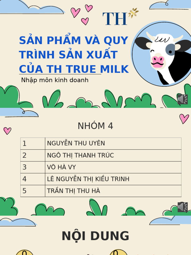 TH True Milk | PDF