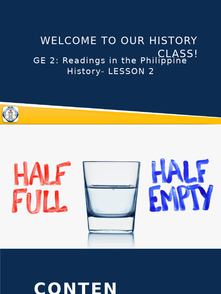 RPH Lesson 2 Content and Contextual Analysis | PDF | Philippines | Corazon Aquino