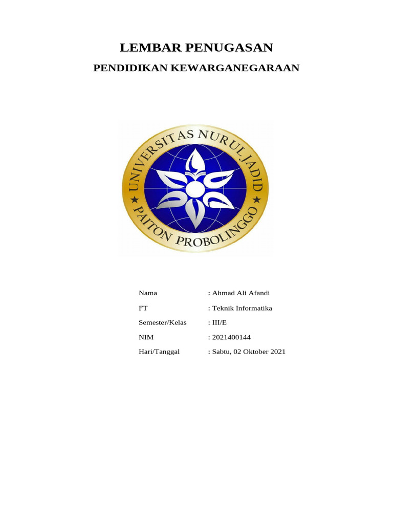 Manfaat Pendidikan Kewarganegaraan untuk Mahasiswa | PDF