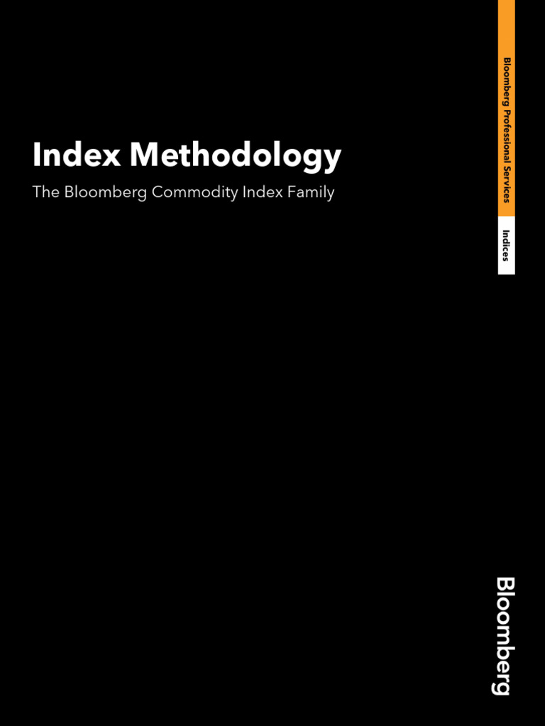 Bloomberg Commodity Index Methodology | PDF | Commodity Markets | Futures Contract