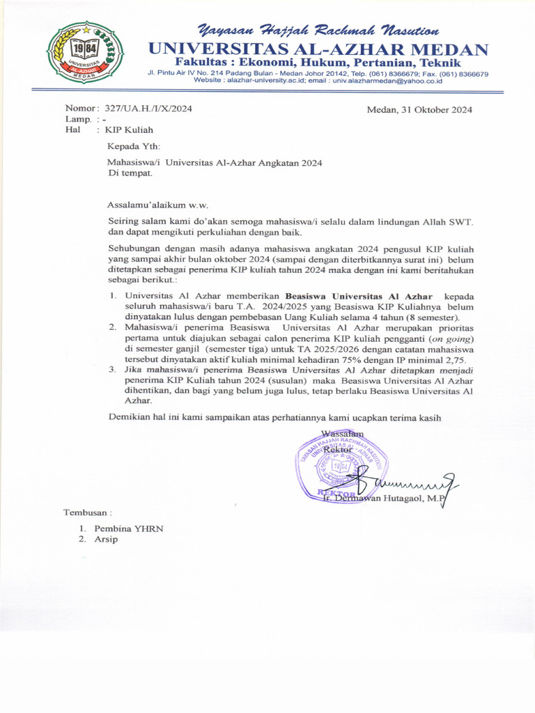 Informasi KIP 311024 | PDF