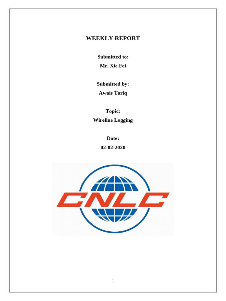 Wireline Introduction Report | PDF