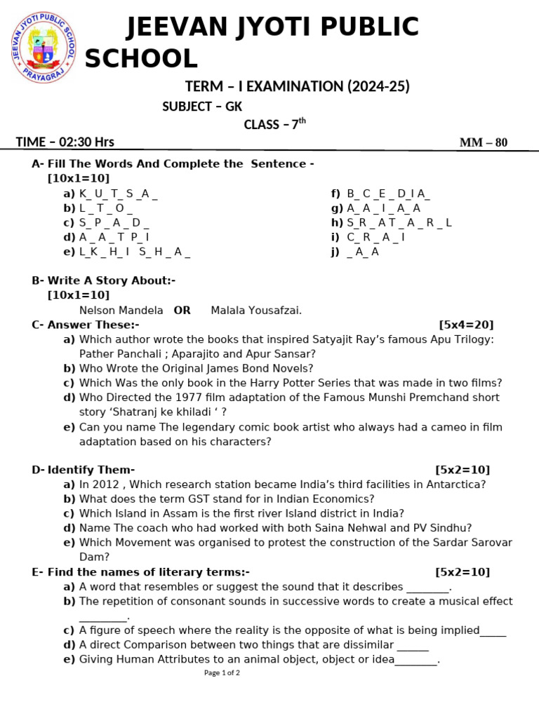 7TH GK | PDF | Films Directed