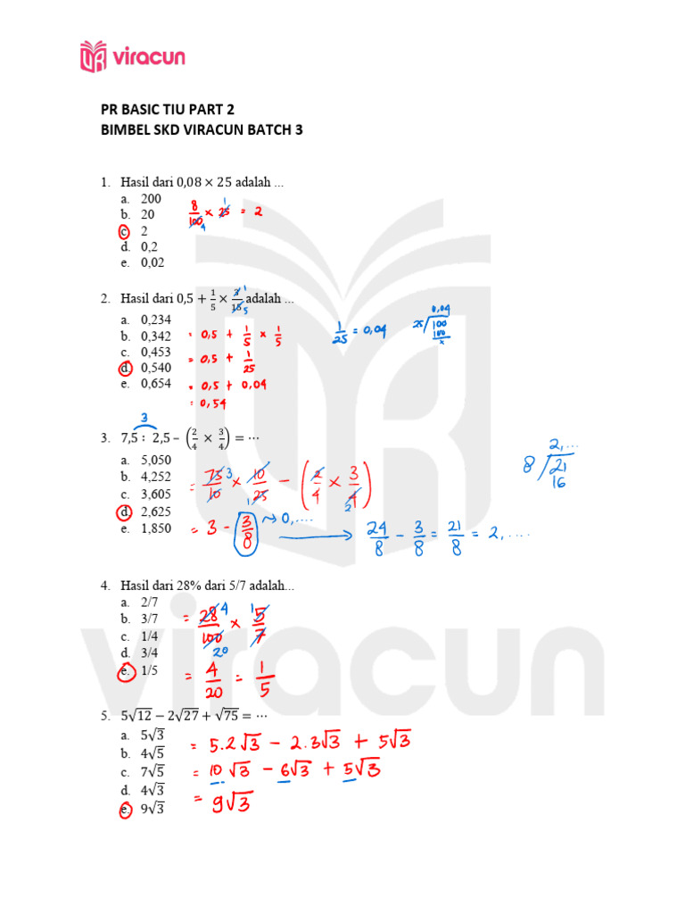 PR BASIC TIU 2 Oret | PDF