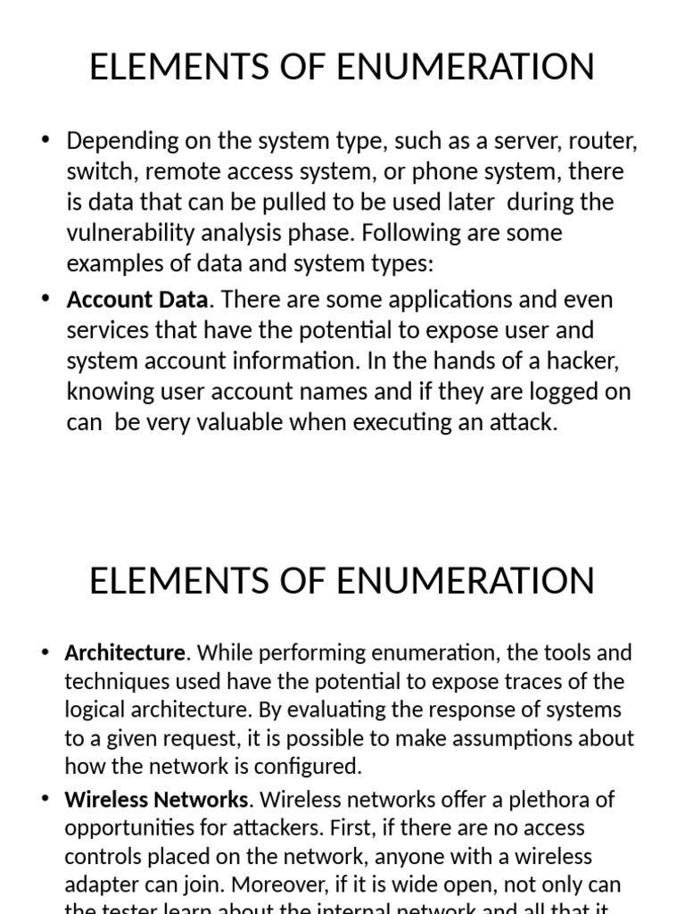 2.elements of Enumeration | PDF | Computers