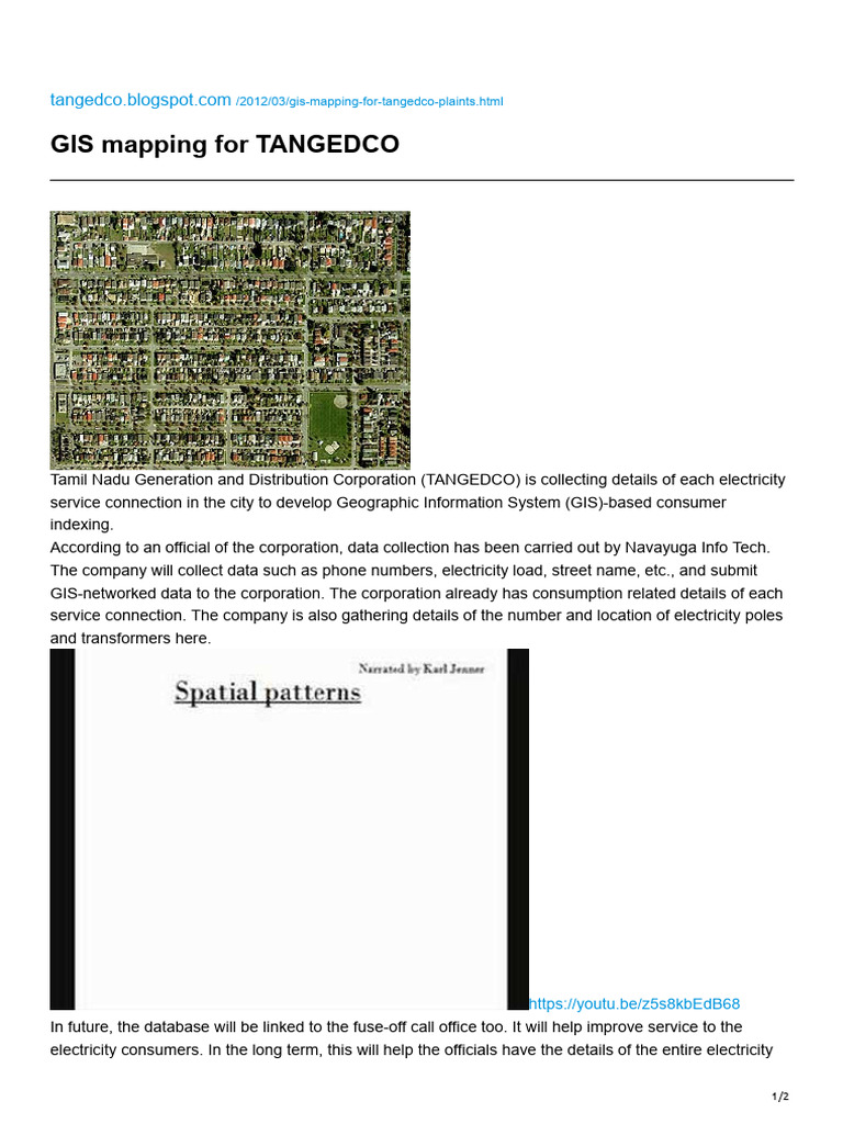 GIS Mapping | PDF | Geographic Information System | Computing