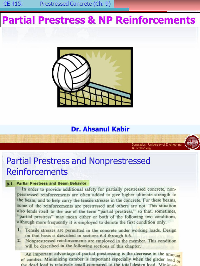 Chapt-9 Partial Pstresing | PDF