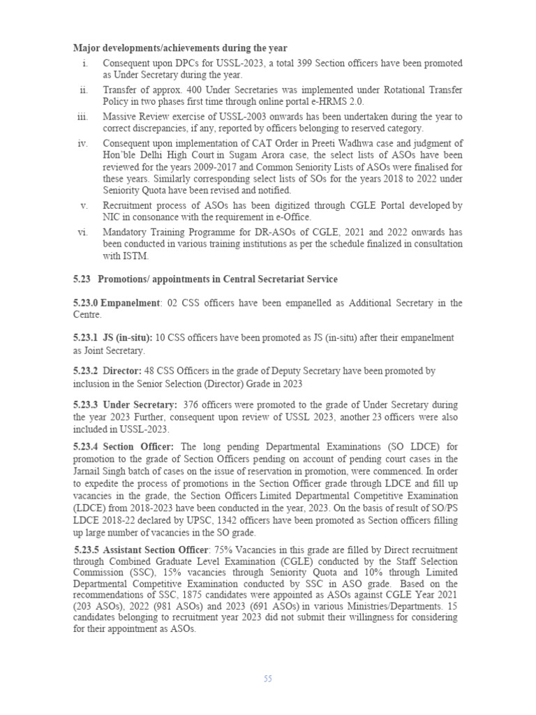 AR2023-24English Government-65 | PDF | Government | Government Of India