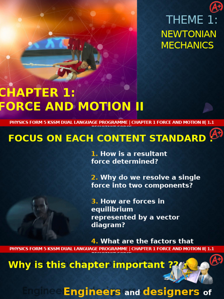 1.1 Resultant Force | PDF | Force | Weight