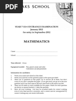 Grade 4 Math Test 2 | PDF