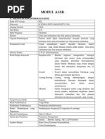 Modul Ajar Ekonomi Kelas X (Kebutuhan Manusia) | PDF