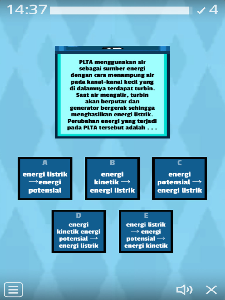 Kuis Materi Energi Terbarukan - Teaching Resource 3 | PDF