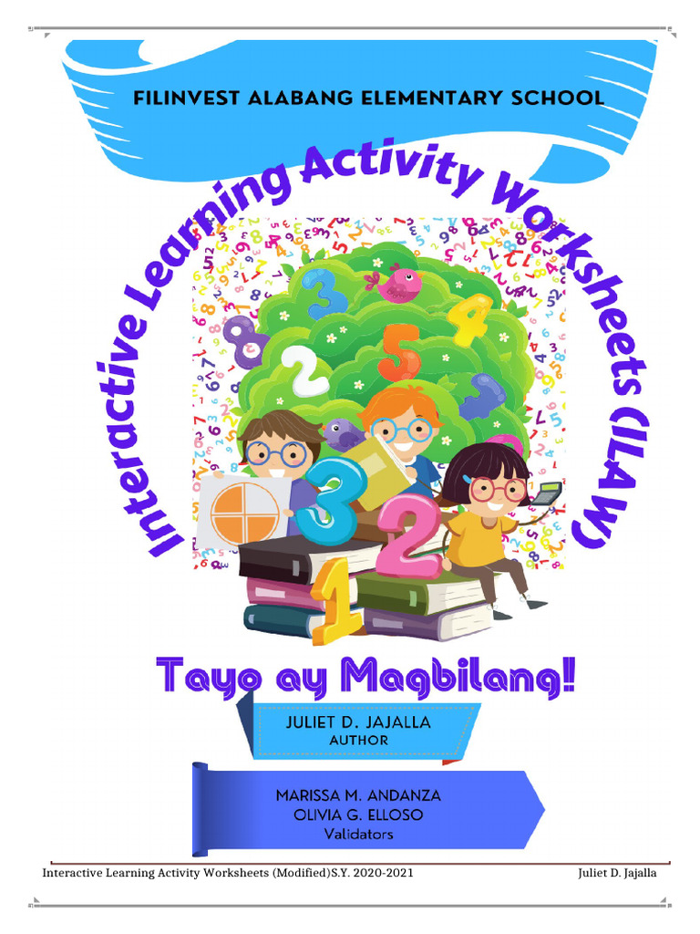 Interactive Worksheet ILAW Modified 2021 | PDF