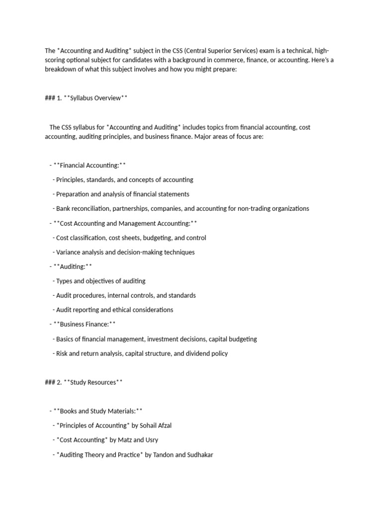 Auditing and Accounting | PDF | Accounting | Audit