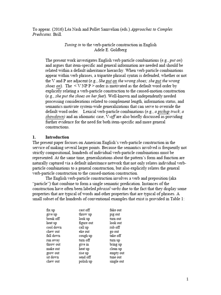 16V P Revised Final2 | PDF | Lexical Semantics | Cognitive Science