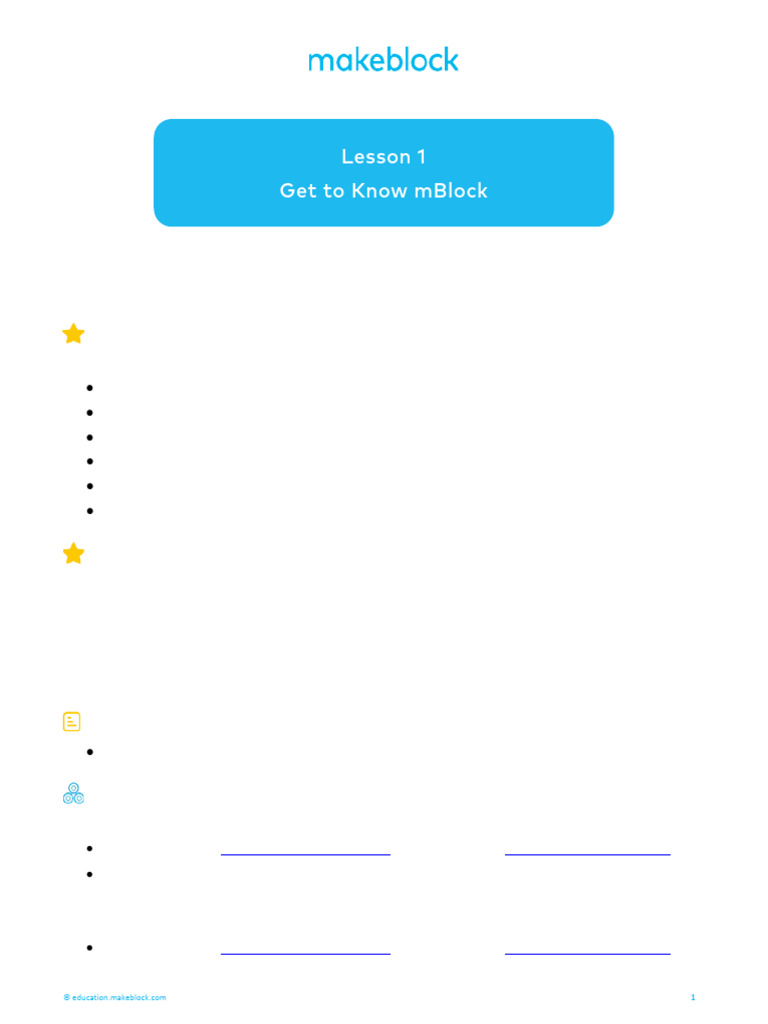 Intro to mBlock for Beginners | PDF | Computer Programming | Software