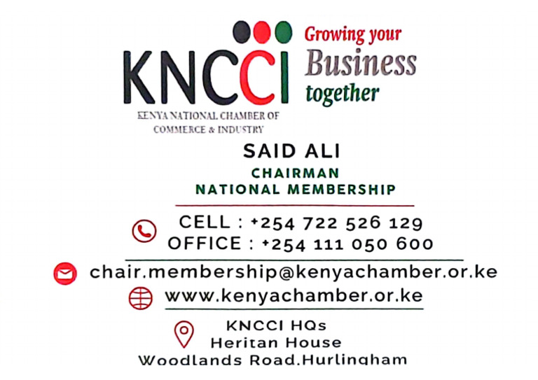 Kncci National Chairman | PDF