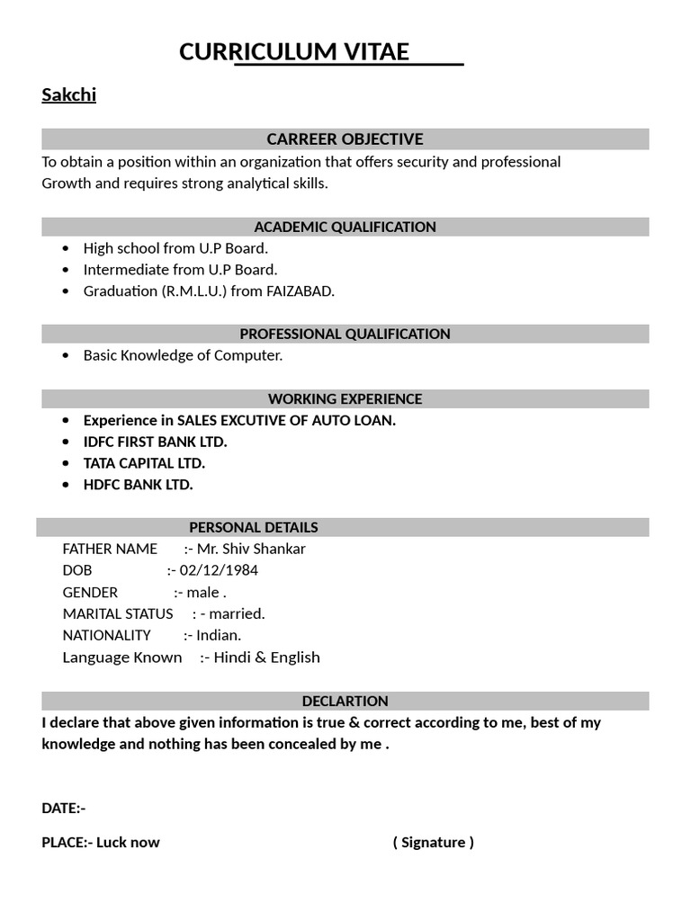 SAKSHI | PDF | Career & Growth