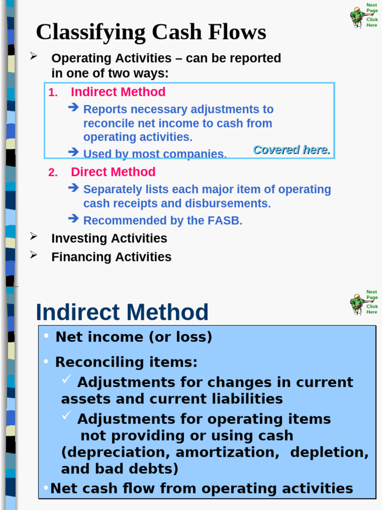 Cashflow Classification | PDF | Equity (Finance) | Retained Earnings