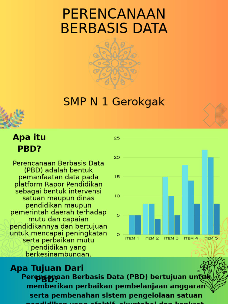 Perencanaan Berbasis Data | PDF