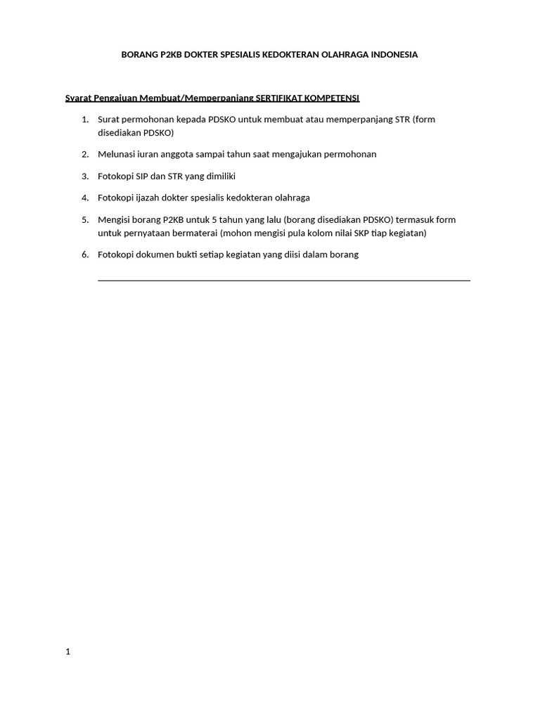 BORANG P2KB Miftah | PDF