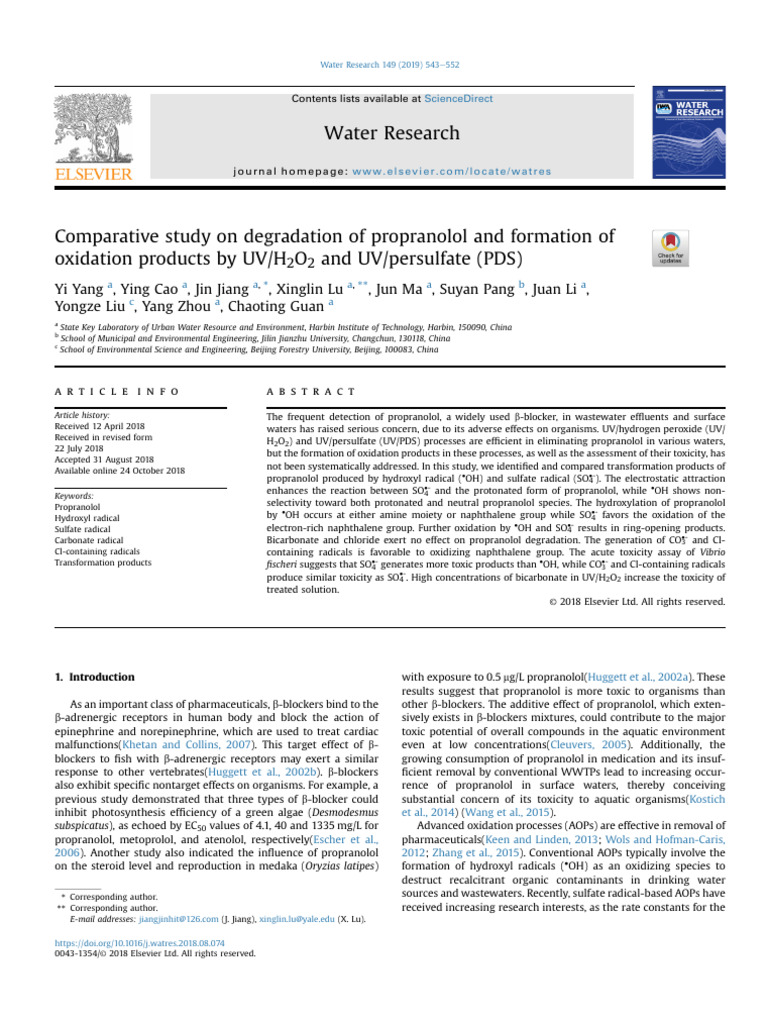 28-Comparative Study On Degradation of Propranolol and Formation of ...