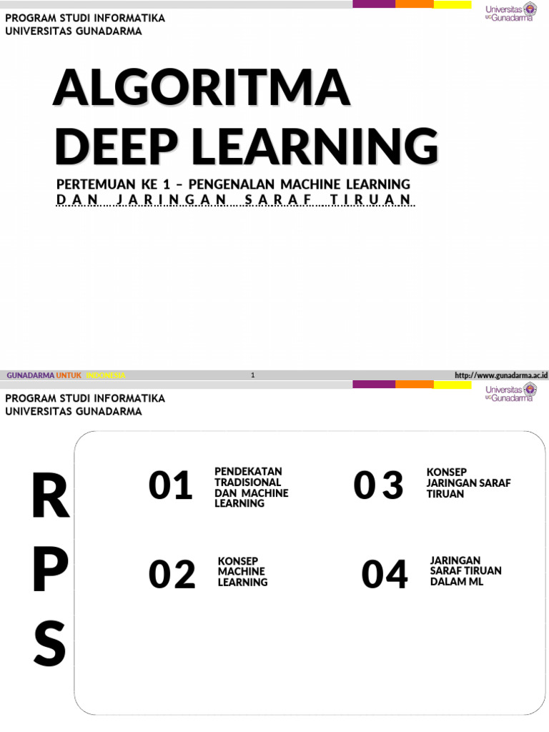 M1-Pengenalan ML Dan NN | PDF | Komputer