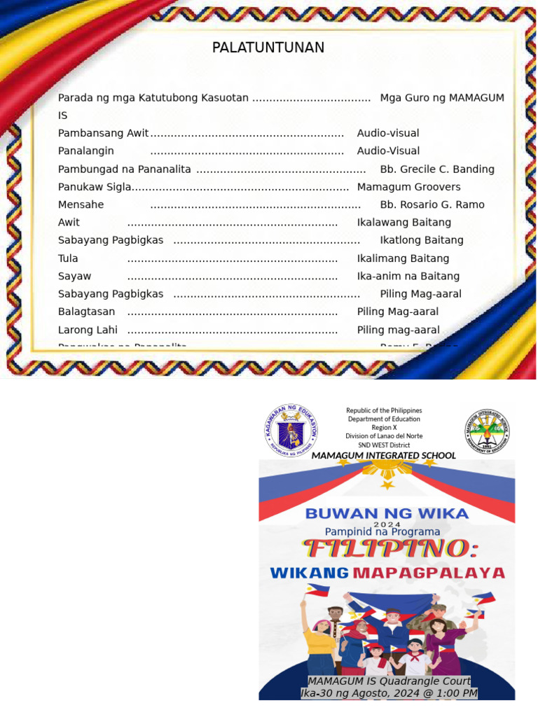 Buwang NG Wika 2024 | PDF