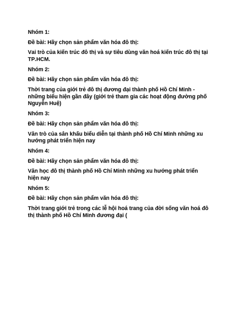 BTGK Chung Lop 1 VHDT 2023 | PDF