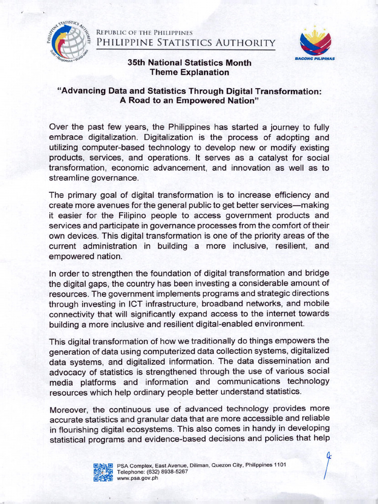 35th NSM Theme Explanation | PDF