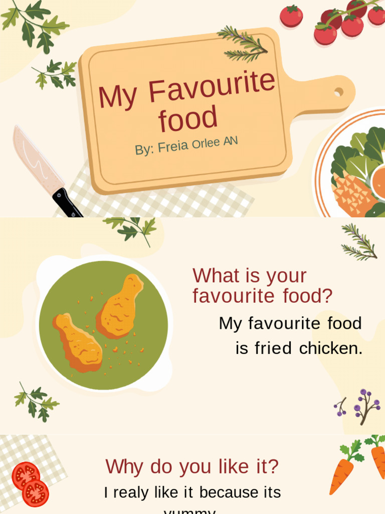 My Favourite Food | PDF
