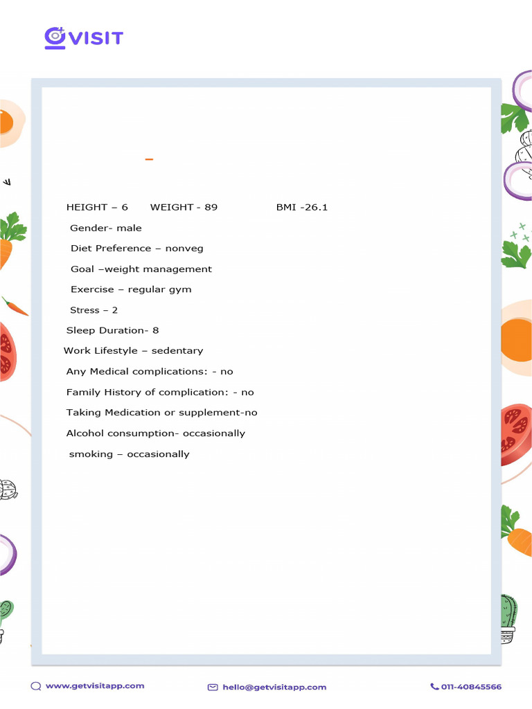 SAMI KABIR Diet Chart | PDF | Salad | Omega 3 Fatty Acid