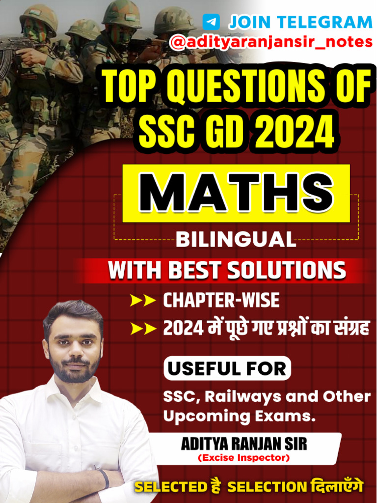 SSC GD 2024 (CHAPTER-WISE) (Q, S) Final Corr.-1 | PDF | Taxes ...