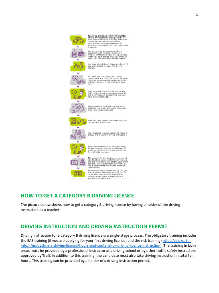 ABCs of Driving for Category B License | PDF | Traffic | Driving