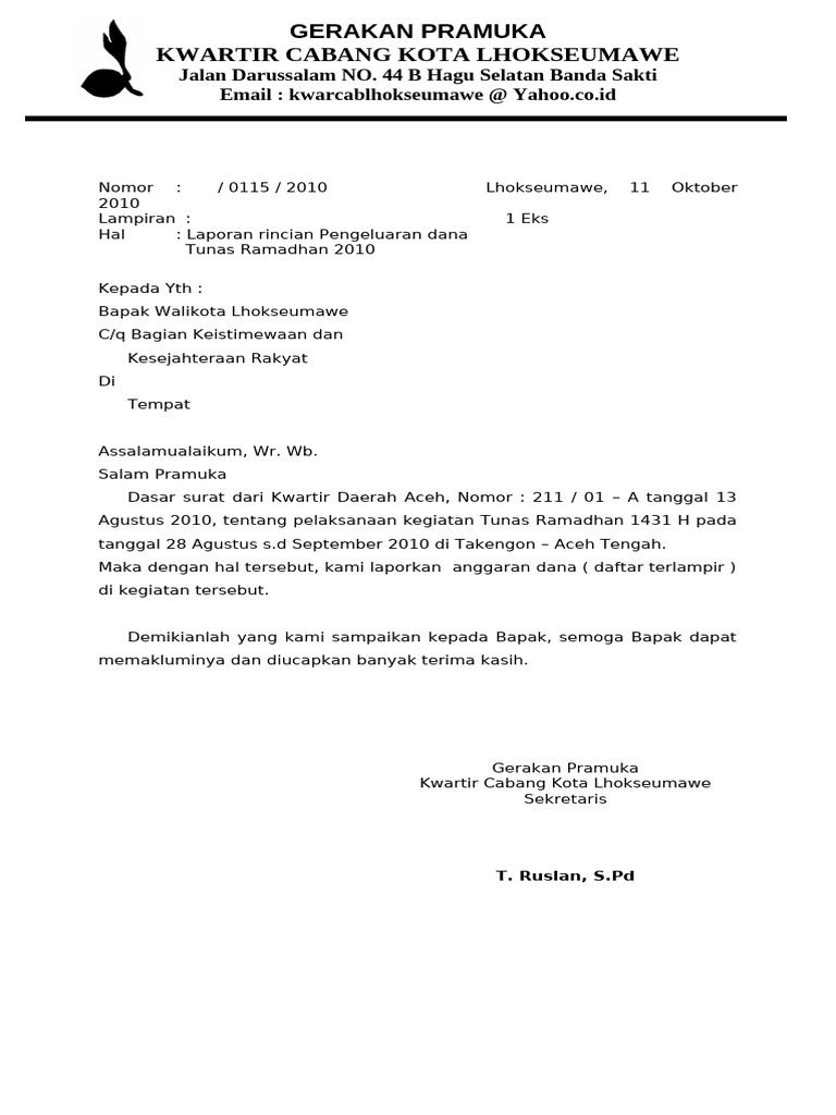 Hal Depan Laporan Tunas Ramadhan 2010 | PDF | Kajian Bahasa Asing