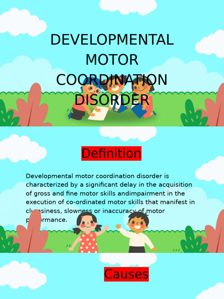 Understanding Motor Coordination Disorder | PDF