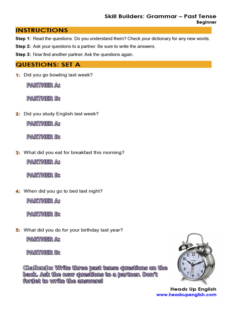 Skill Builders - Grammar - PDF BEG | PDF | Linguistics