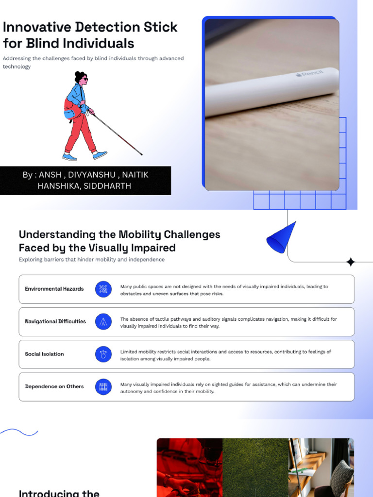 Assistive Technology For The Blind - Project Overview PDF | PDF