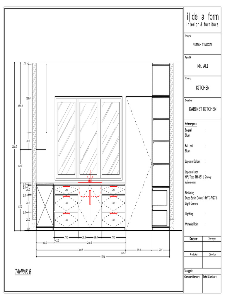 Gambar Kerja Kitchen-6 | PDF