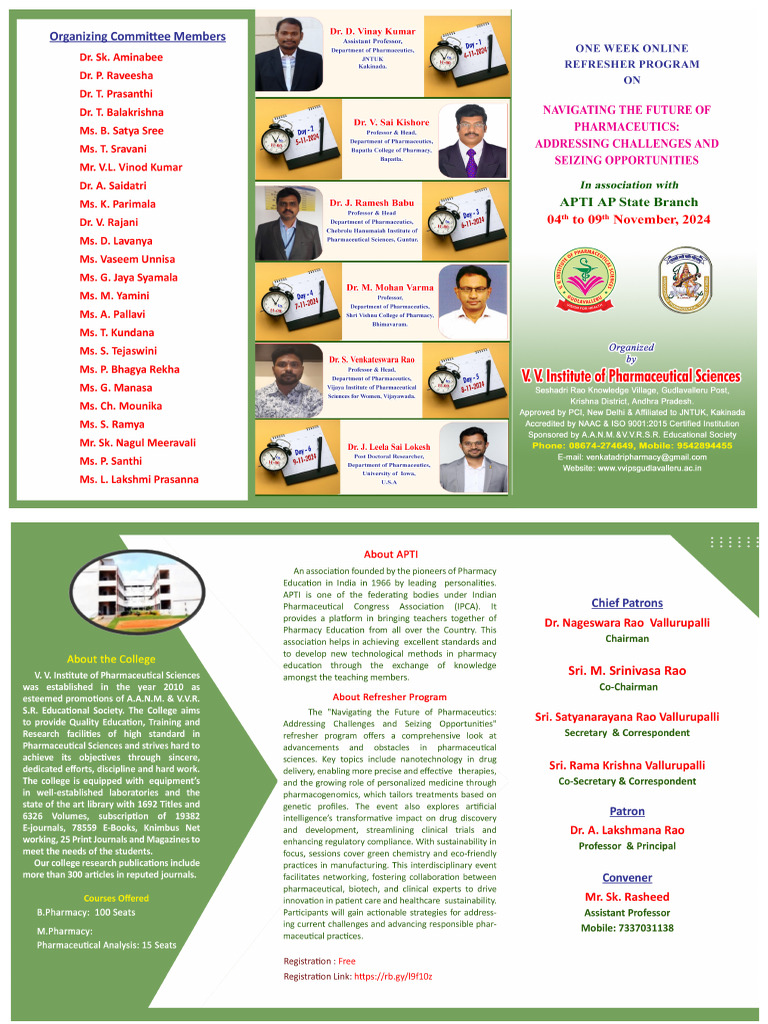 One Week Online Refresher Program Brochure | PDF