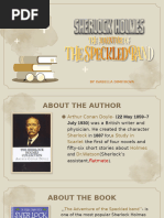 Speckled Band | PDF | The Adventure Of The Speckled Band | Sherlock Holmes