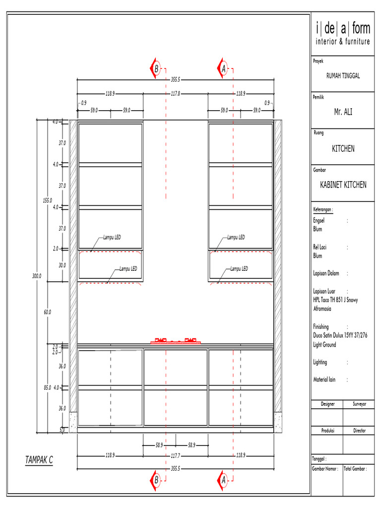 Gambar Kerja Kitchen-10 | PDF