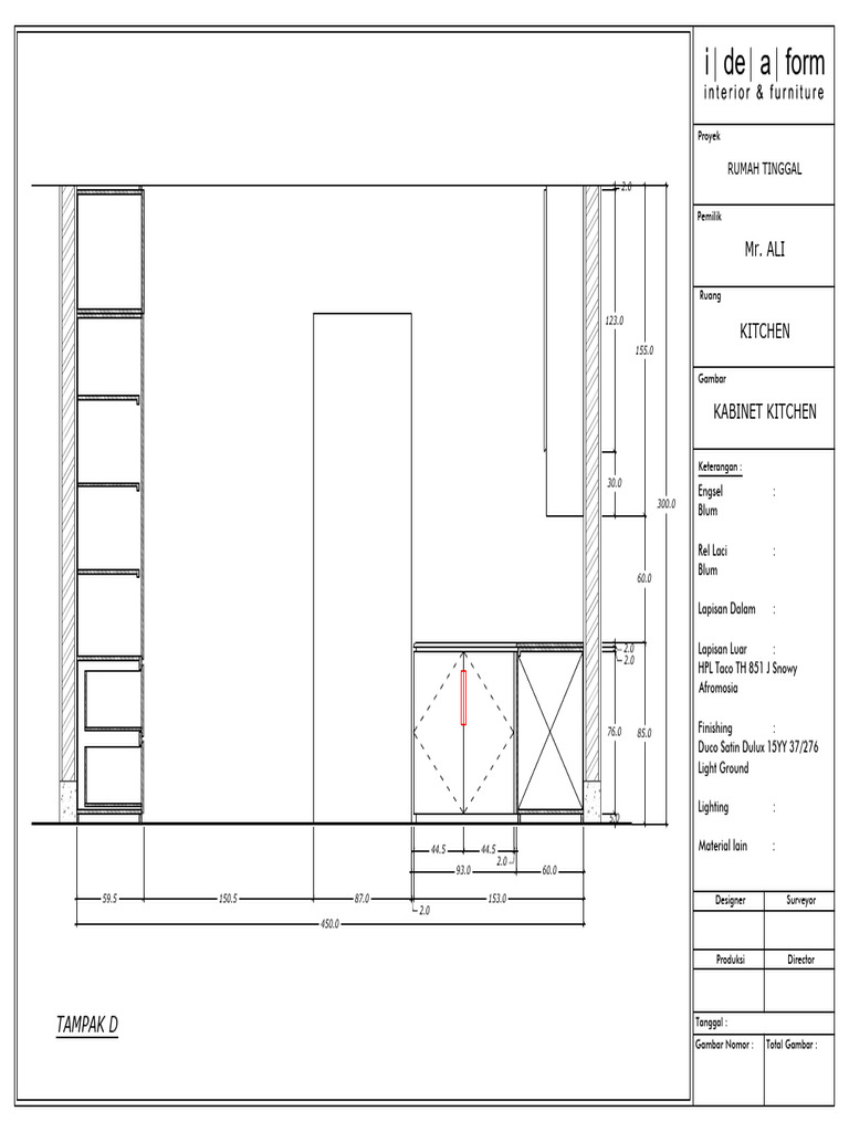 Gambar Kerja Kitchen-12 | PDF