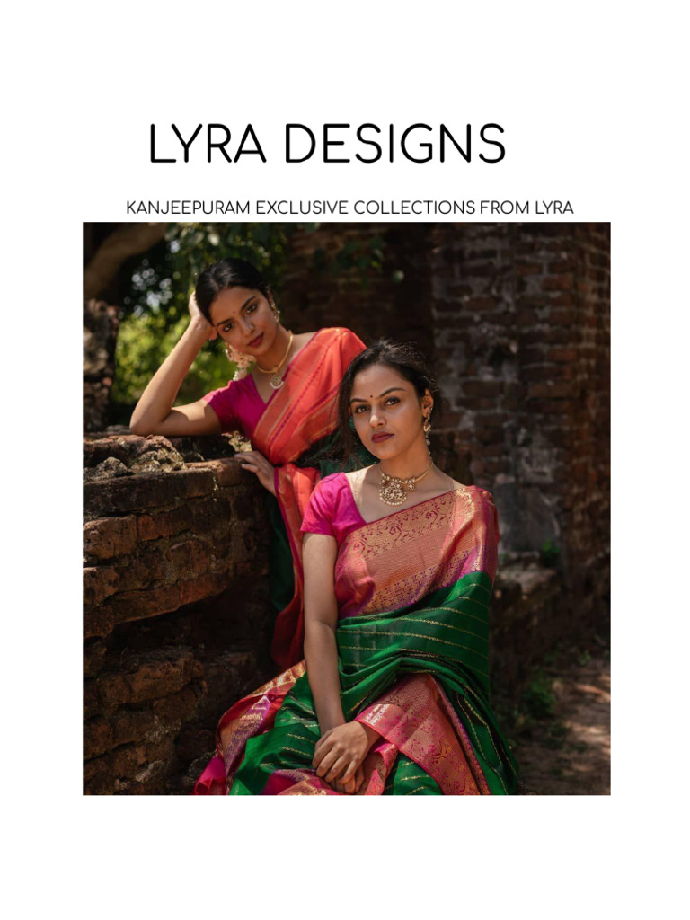 Lyra Kanjeepuram | PDF | Silk | Textiles