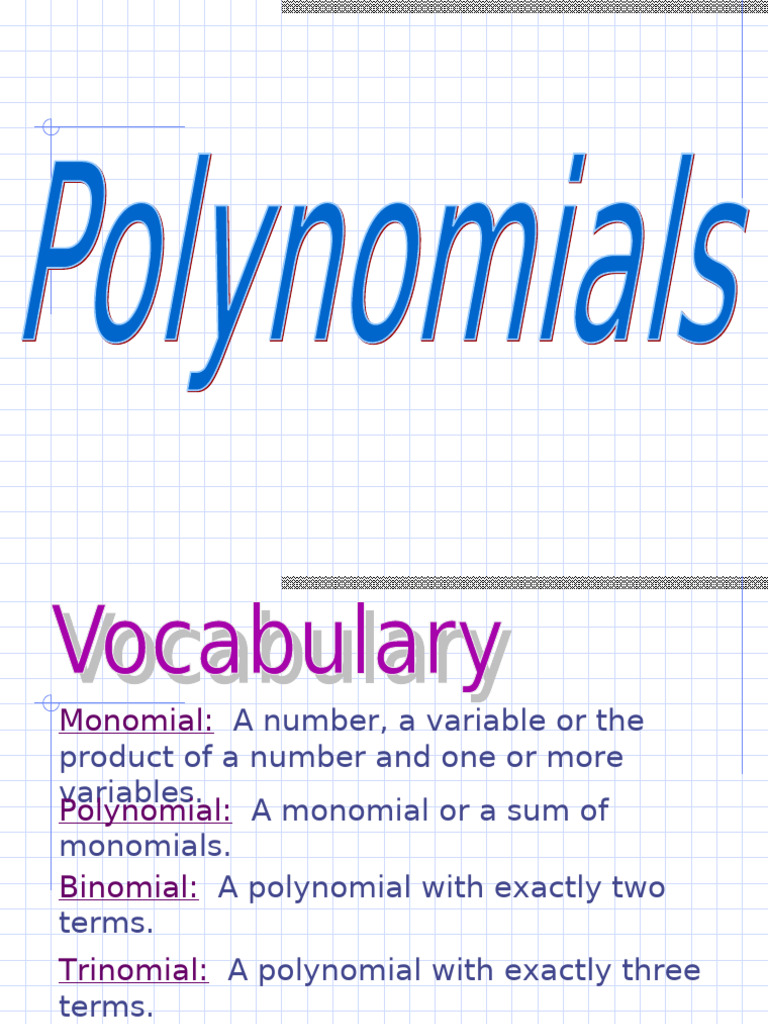 Algebraic Expressions Guide | PDF | Polynomial | Factorization